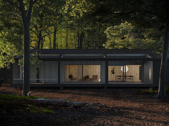 Scandinavian Modular House Concept, Denmark: Prefab Modular Homes and ...