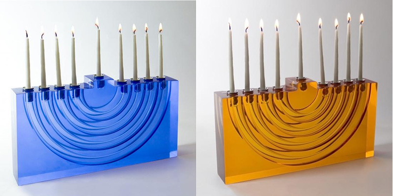 Over 220 Beautiful Modern Menorahs To Celebrate Hanukkah