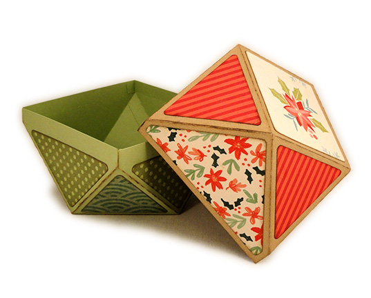 Needles 'n' Knowledge: Angled Sides 3D Box