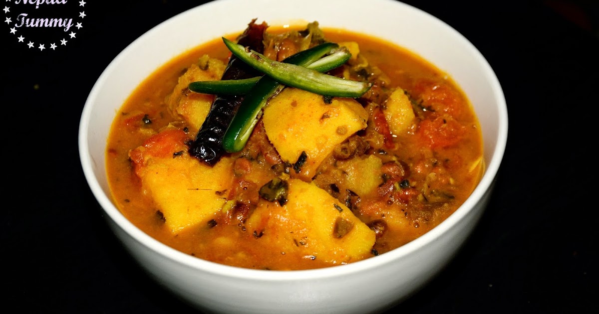 Nepali Tummy!!: Gundruk (Shinki)-Tarul (Yam) ko Tarkari :)