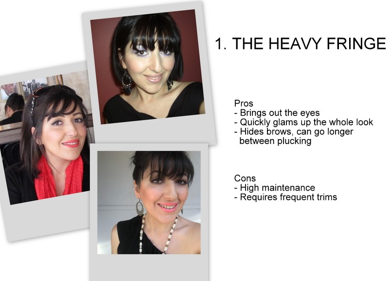 Help me decide: fringe or no fringe? |Makeup and Macaroons