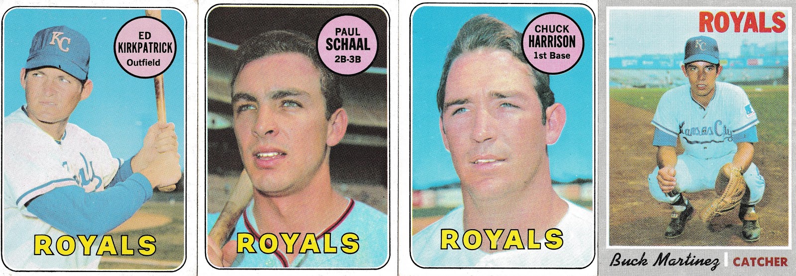 1969 Topps Baseball: The 1969 Royals
