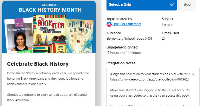 Time to Talk Tech : Use Flipgrid and Epic! to explore books and ...