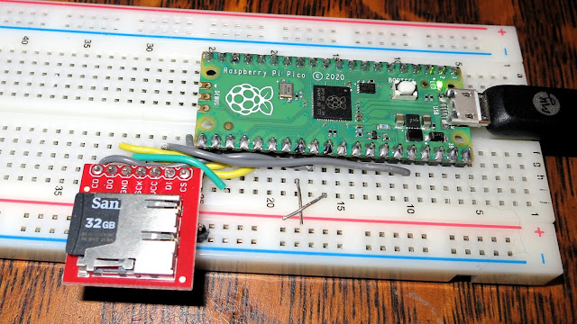 Pico Supports Sd Cards And Fatfs Raspberry Pi Projects Tutorials Learning Diy Electronics