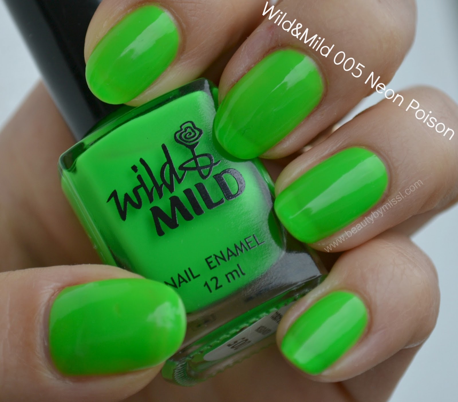 NOTD: Wild&Mild 005 Neon Poison - Beauty by Miss L