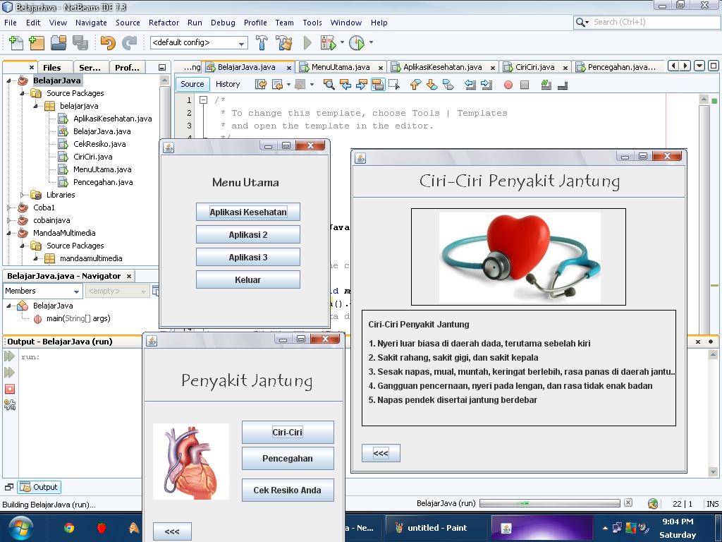 Belajar Java : Membuat Aplikasi Sederhana I (2) | Catatan Syam