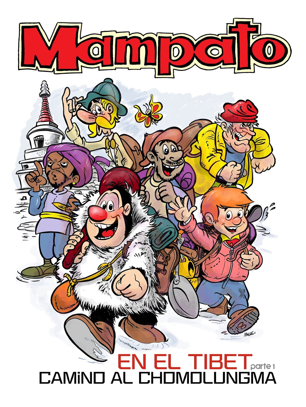 Yo soy de la generación de Mampato: Mampato y Ogú en El Tíbet parte 1 ...