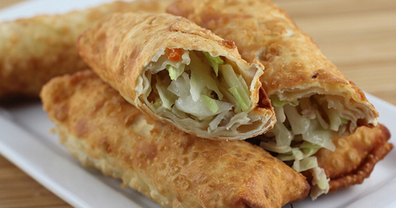 Cantinho Vegetariano: Rolinho Primavera de Legumes (vegana)