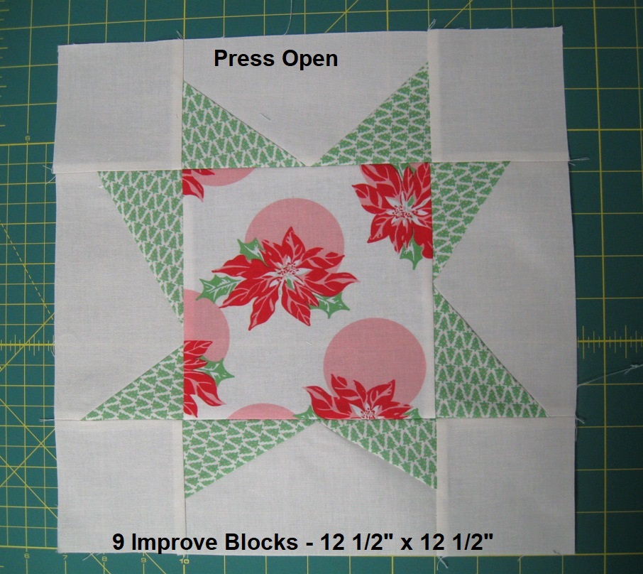 Happy Quilting: Seeing Stars Quilt-Along - Improv Star Block
