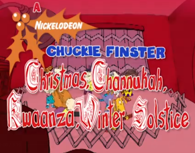 NickALive!: A Nickelodeon Chuckie Finster Christmas, Channukah, Kwaanza ...