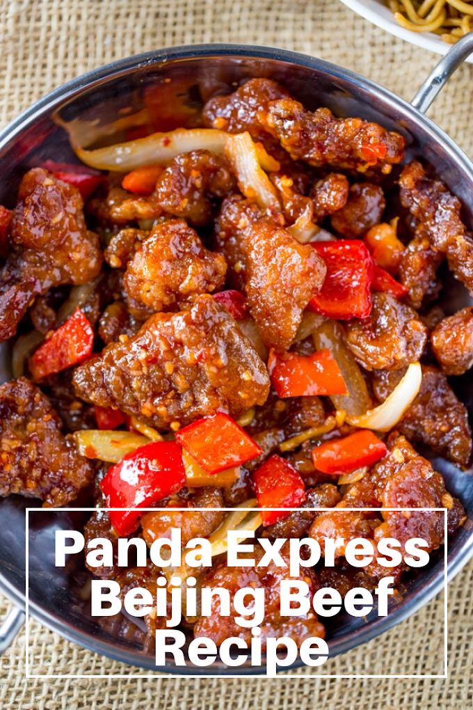 Panda Express Beijing Beef Recipe