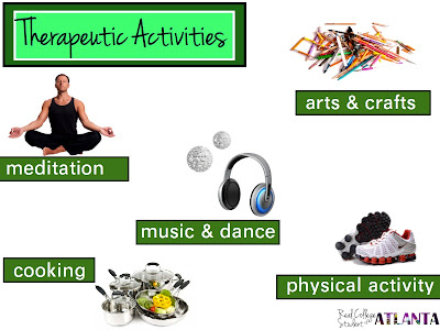 Real College Student of Atlanta: Therapeutic Activities