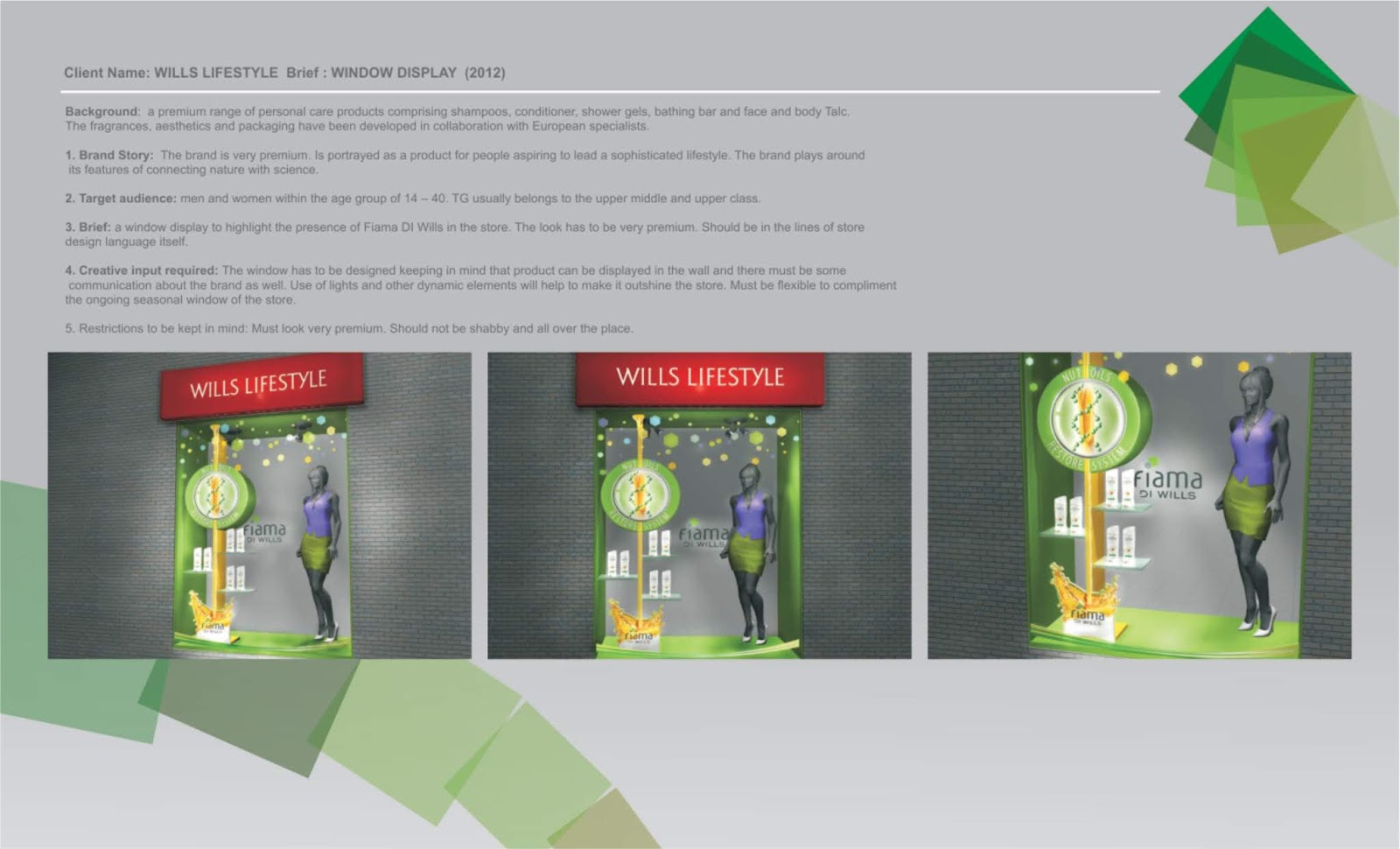 Retail Design Portfolio