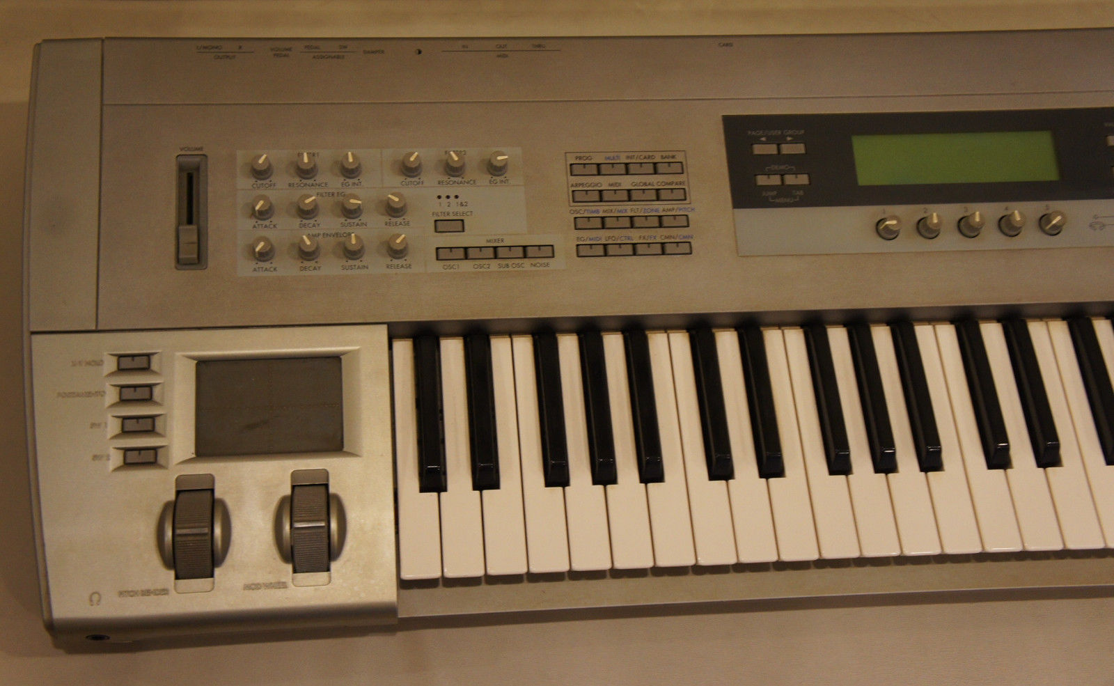 MATRIXSYNTH: KORG Z1 Multi Oscillator Synth Synthesizer Keyboard w/ 6 ...