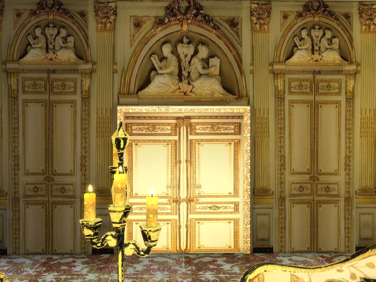 Anna Quinn Stories: Open Dreams Gate DoorSet II For SIMS 4