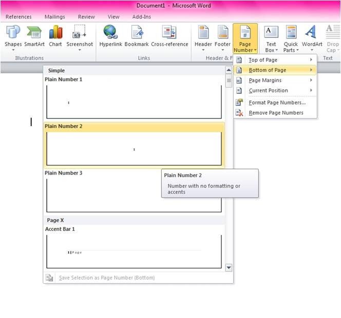 ARIFAH: FUNGSI MENU INSERT PADA MICROSOFT WORD DAN MENYISIPKAN OBYEK ...