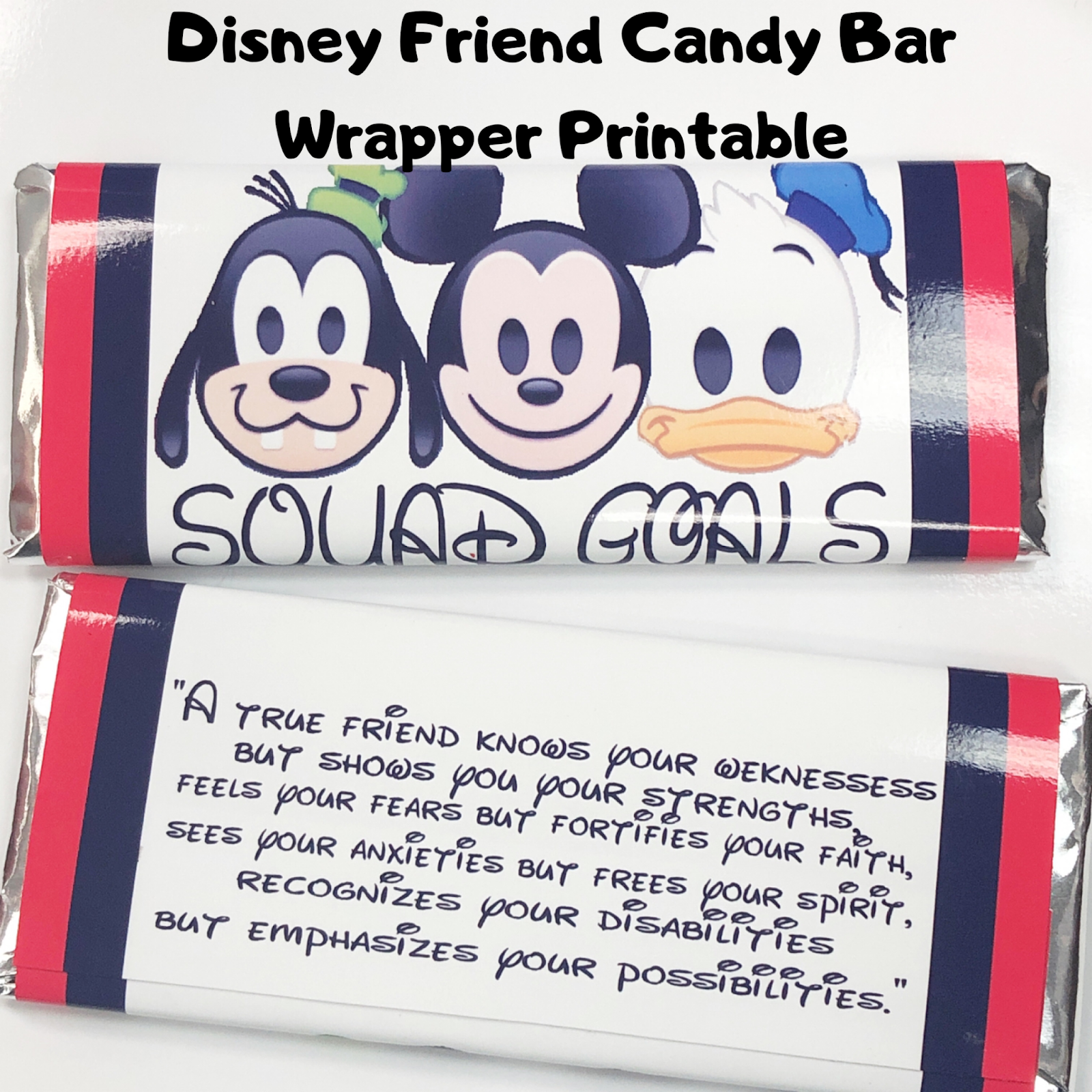Disney Candy Bar