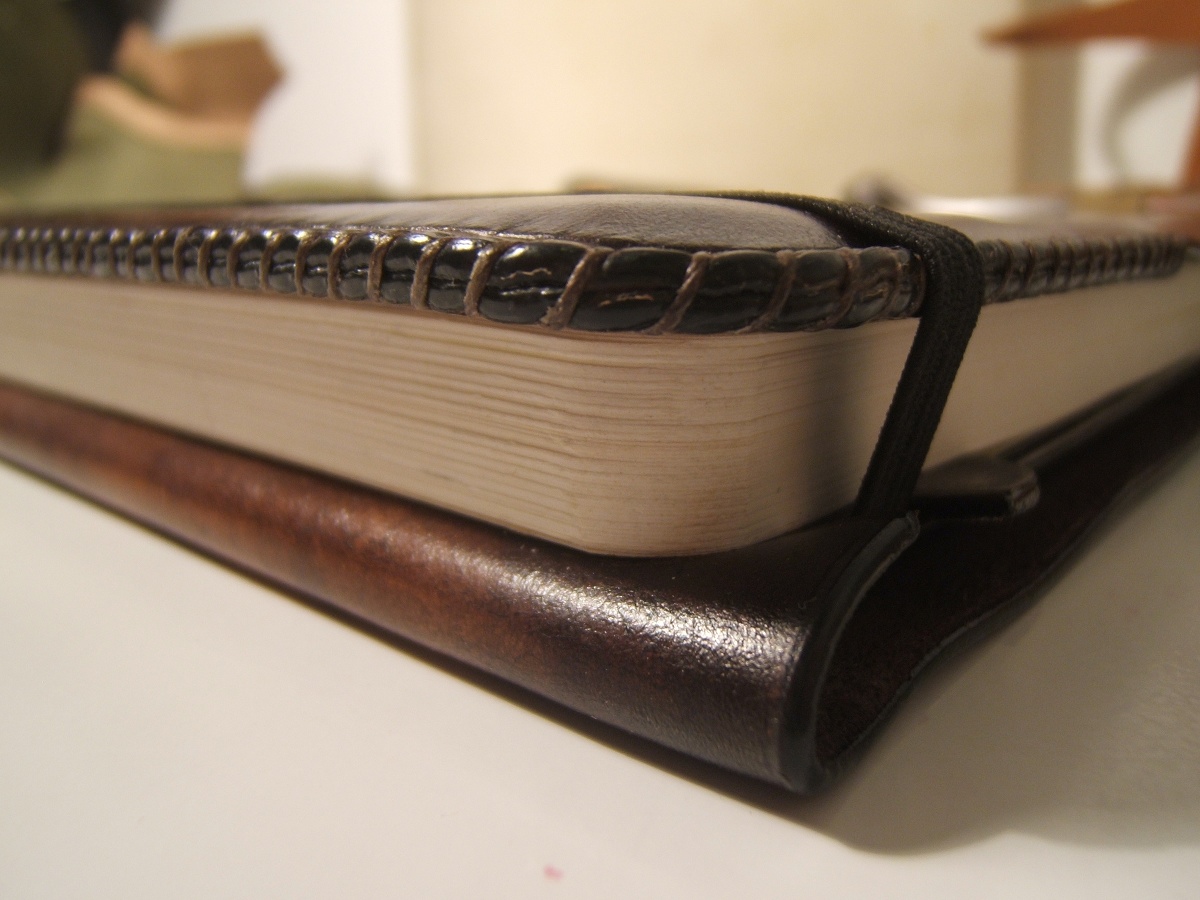 Doodles: Moleskine leather cover