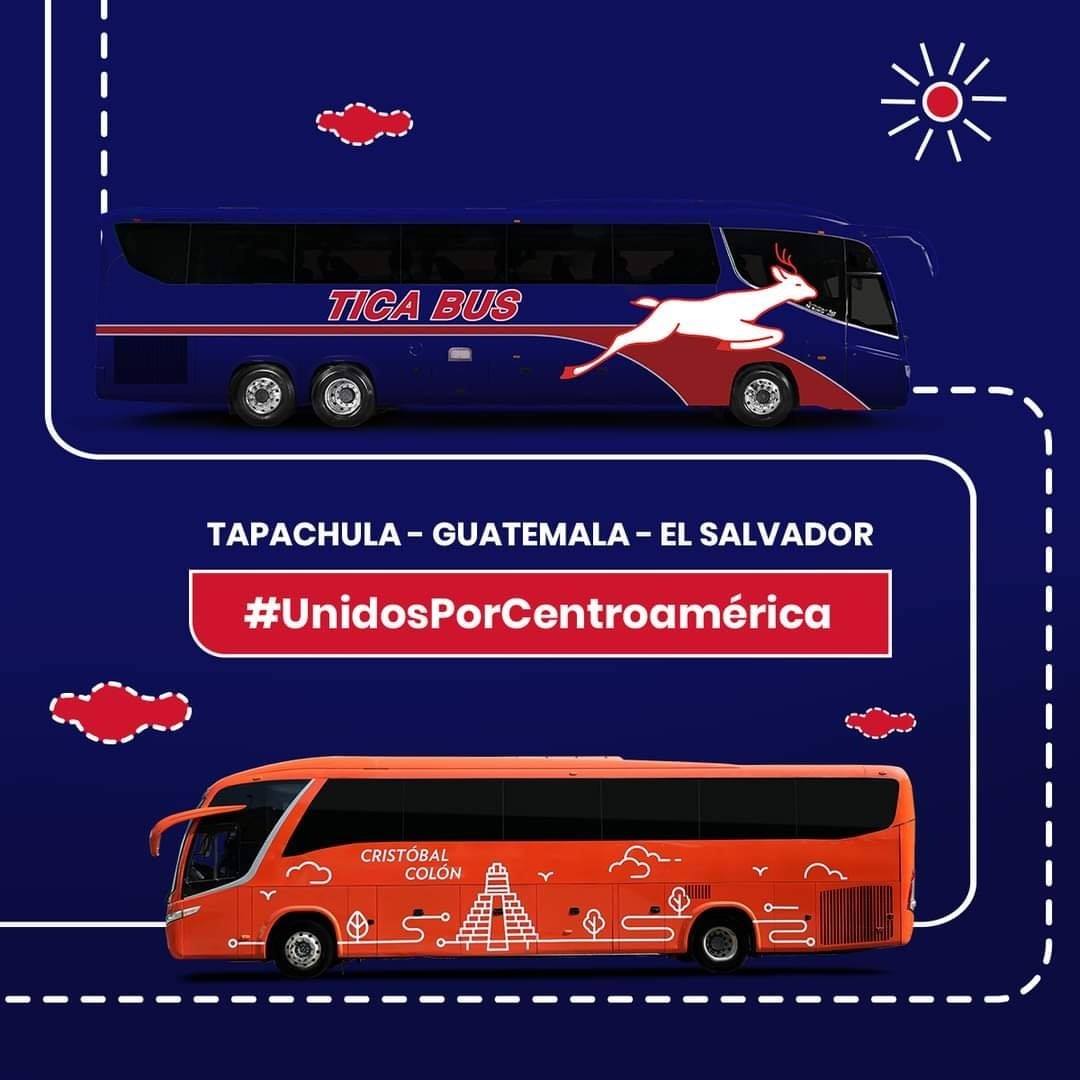 Tica Bus y Cristobal Colon te mueven en Centroamerica