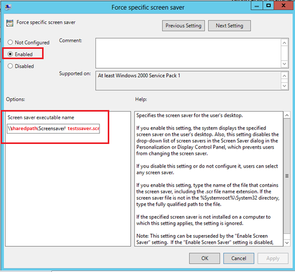 How to create a screensaver .scr file - mobilitygost