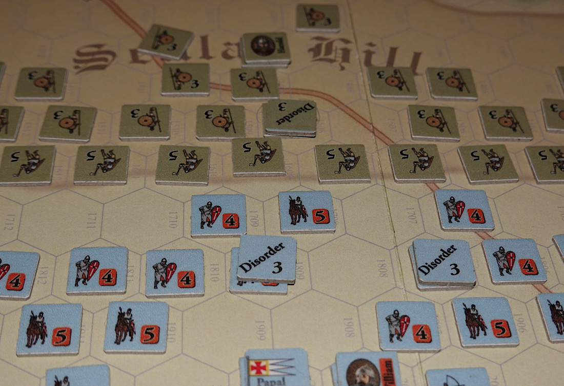 Battlefields and Warriors: Hastings 1066 - some boardgame action and a ...