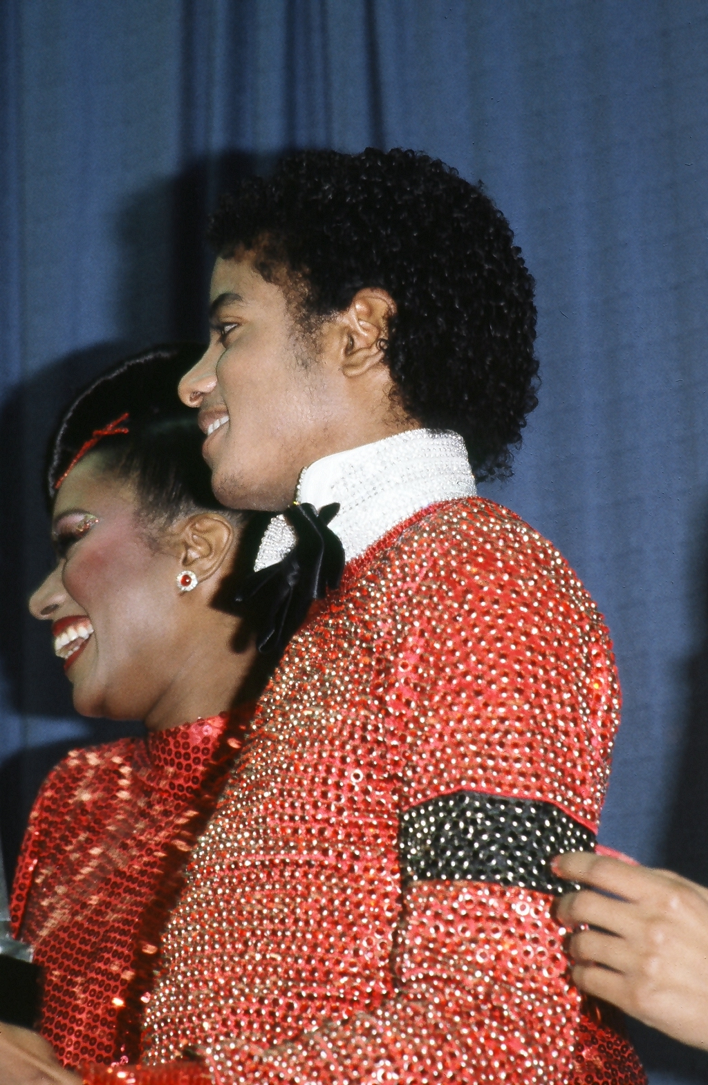 Michael Jackson Attending The 8th American Music Awards 1981