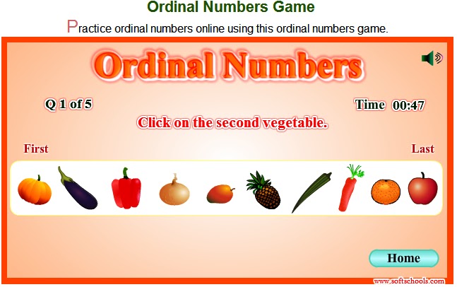English is FUNtastic: Ordinal Numbers