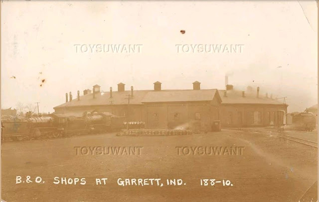 Towns and Nature: Garrett, IN: B&O Depot and Roundhouse