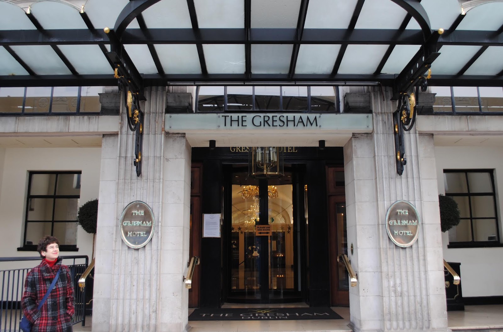 From Swerve of Shore to Bend of Bay: Snow Falling at the Gresham Hotel