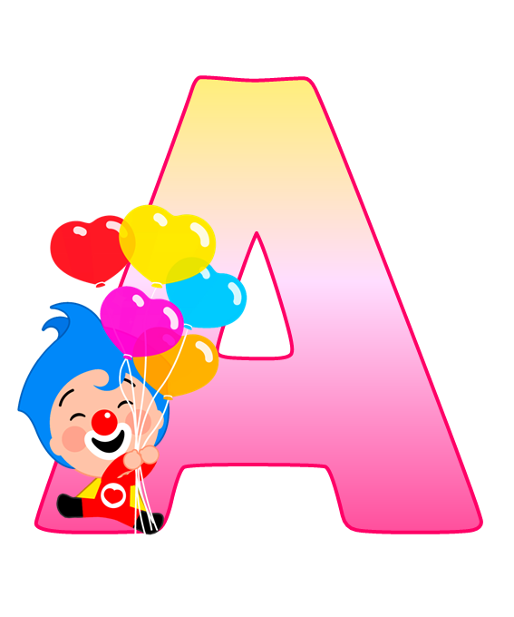Kits imprimibles gratis : Abecedario y números payaso Plim Plim