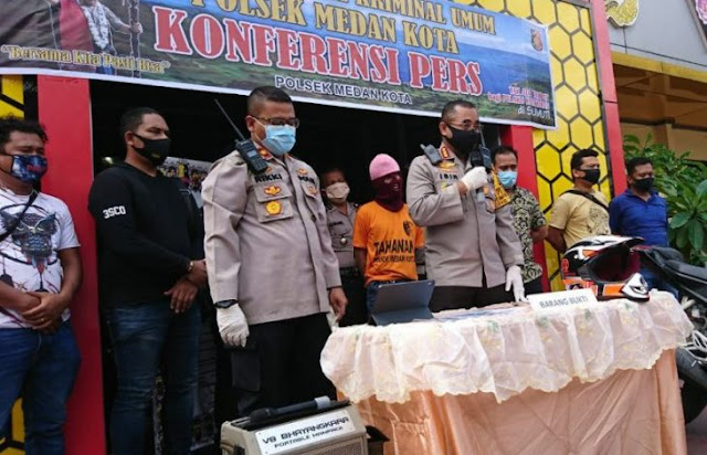 Melawan Ketika Hendak Ditangkap, Pelaku Curanmor di Lumpuhkan Dengan ...