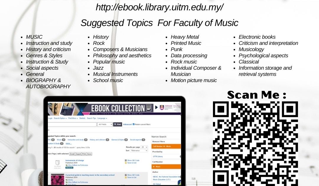 Discover our eResources on Faculty of Music eBook - Perpustakaan UiTM