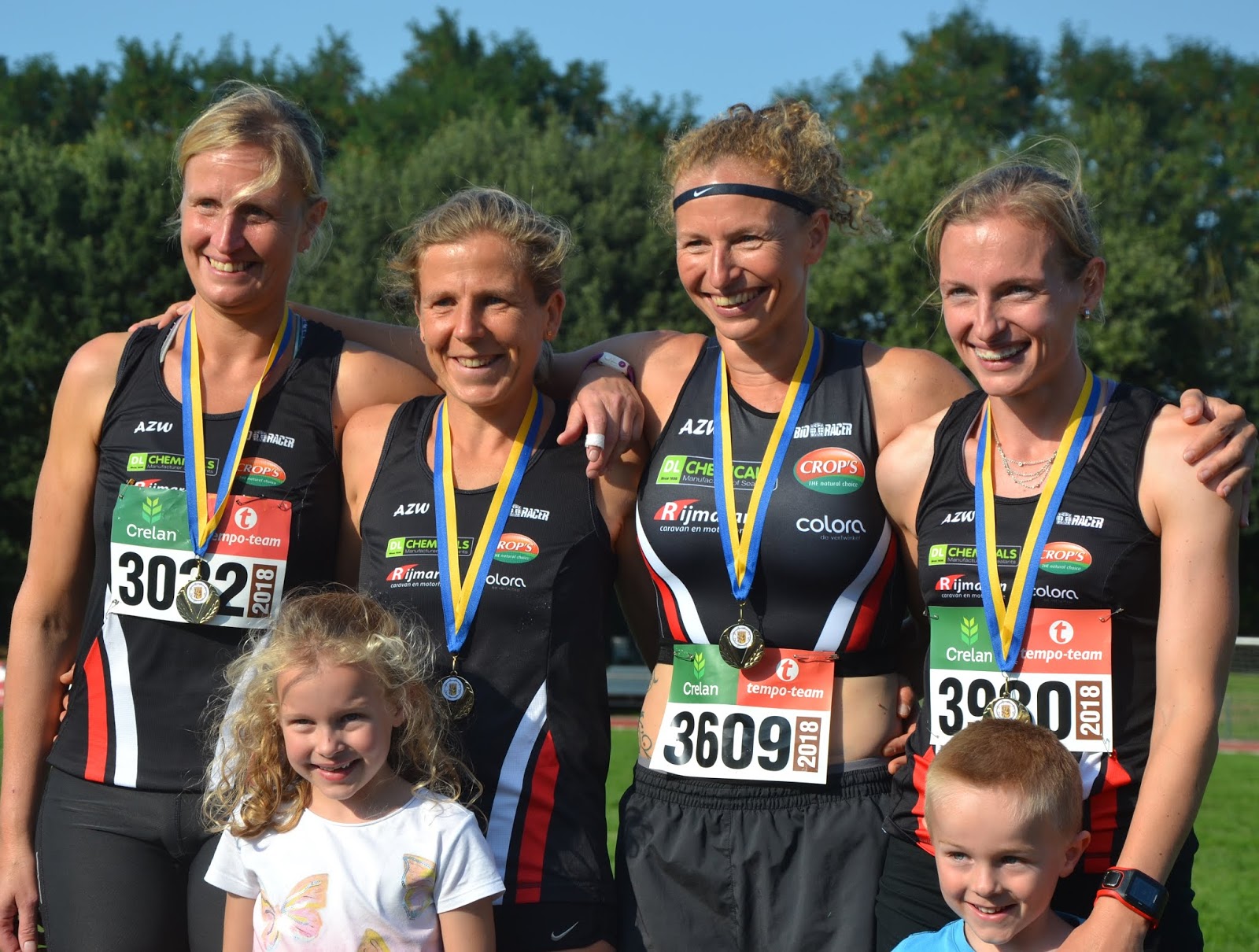 AZW Team Middle & Distance: PK aflossingen: 4 AZW-clubrecords, 4 x goud ...