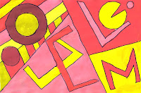 plasticaasorey: COMPONIENDO CON LA GAMA CÁLIDA EN 1º DE E.S.O.