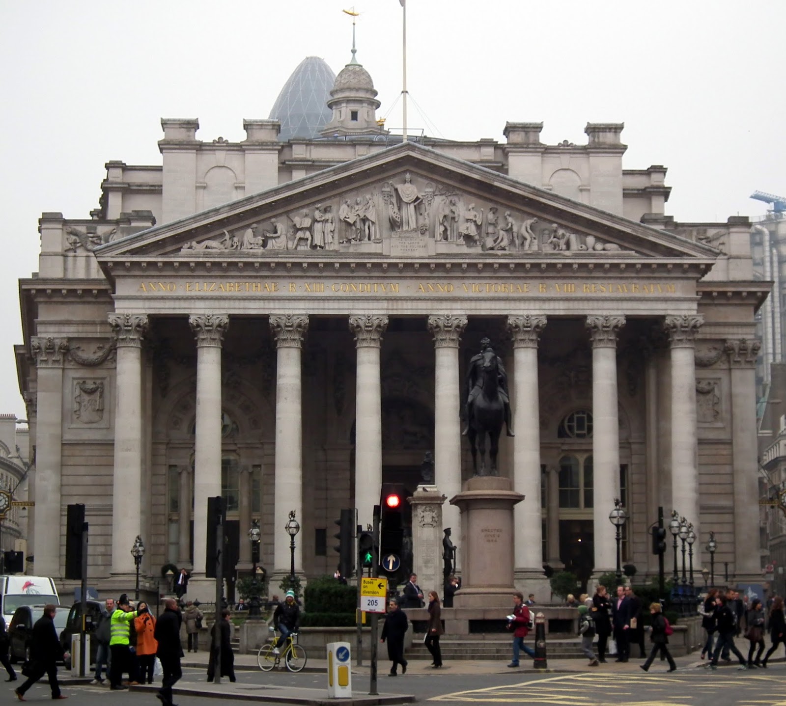 ORNAMENTAL PASSIONS: Royal Exchange, Bank EC3