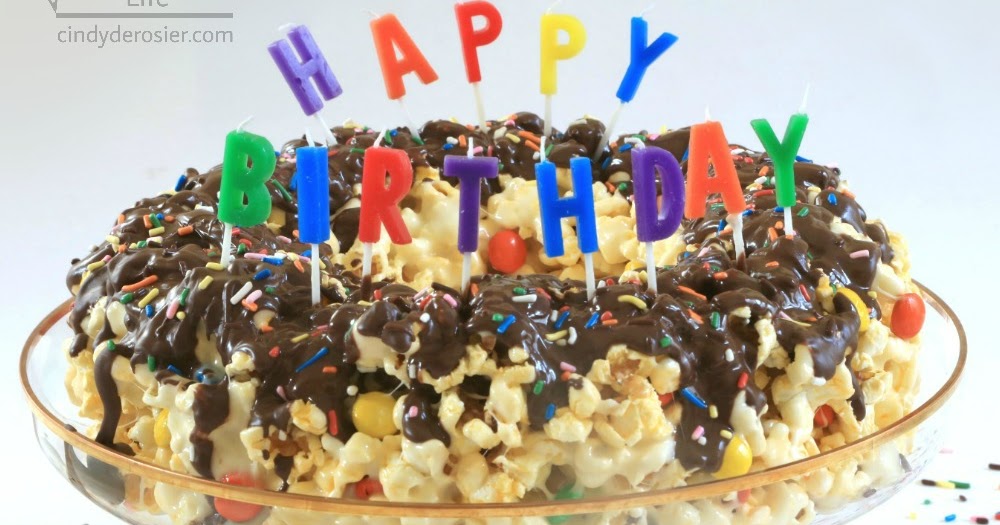 Cindy deRosier: My Creative Life: Popcorn Cake