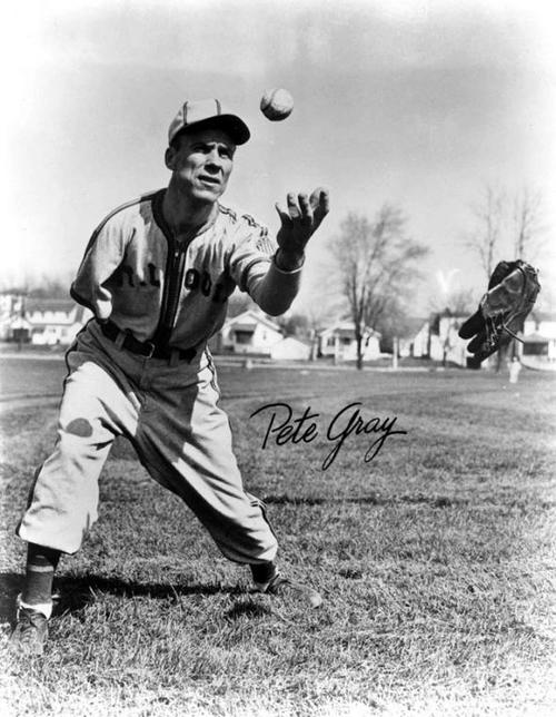 Rule 19 Blog: Pete Gray, The "One-Armed Wonder"