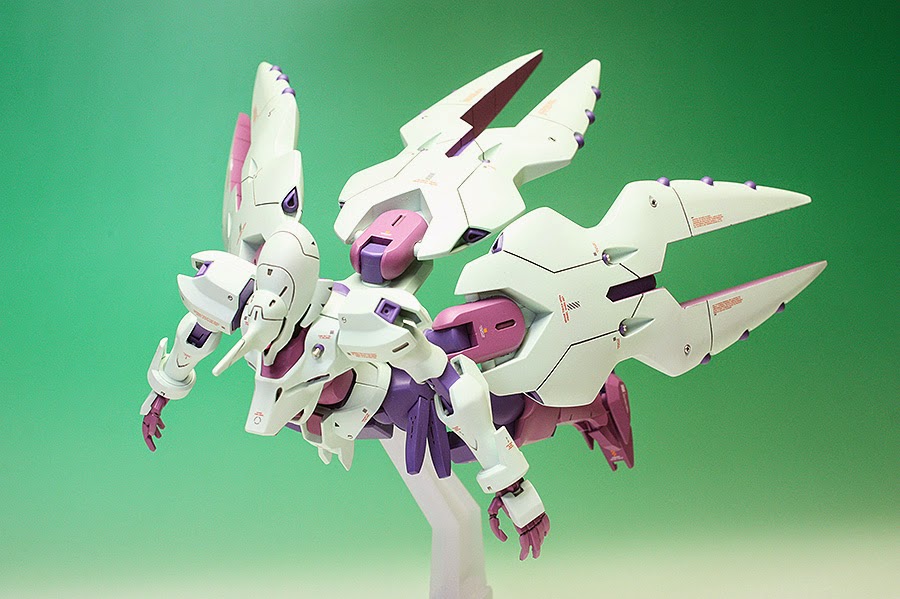 GUNDAM GUY: HG 1/144 Gundam G-Lucifer - Painted Build