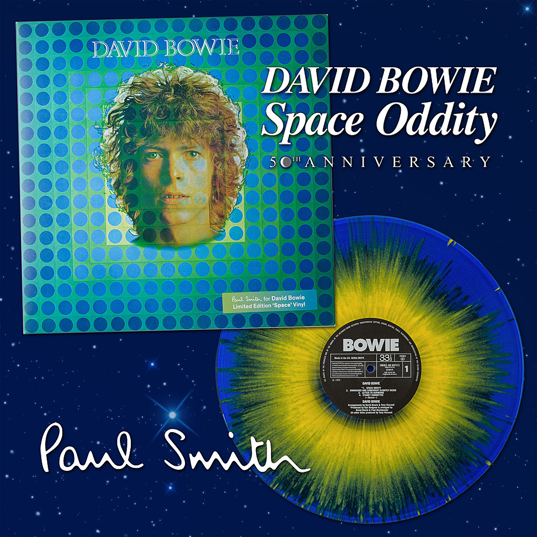Limited edition David Bowie 'Space Oddity' 50th anniversary LP arrives ...