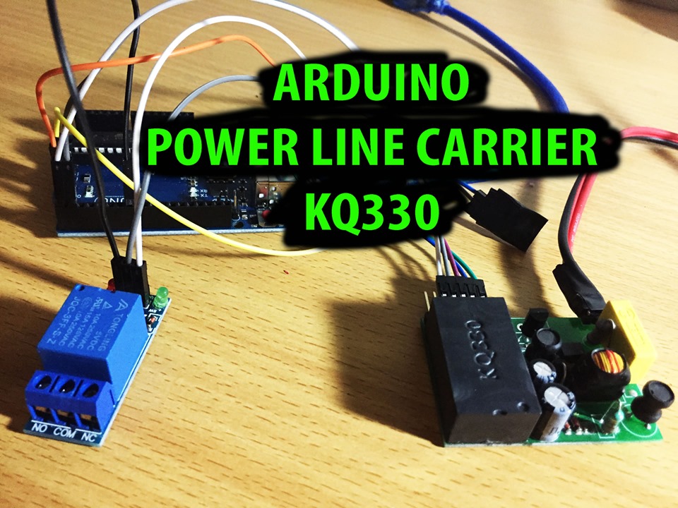.: MENGAKSES MODUL POWER LINE CARRIER (PLC) COMMUNICATION KQ330 ARDUINO