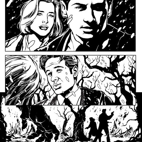 The X-Files, de la TV a los comics