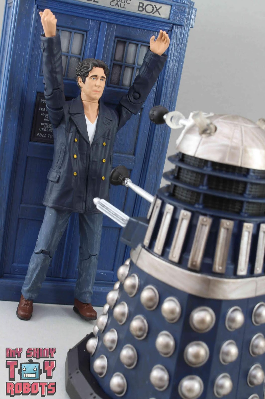 My Shiny Toy Robots: Toybox REVIEW: Doctor Who Eighth Doctor & Dalek ...