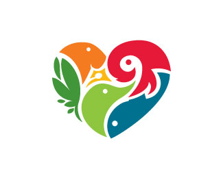 Mind Blowing Resources: 20 Mind Blowing Heart Logo Ideas Inspired by ...