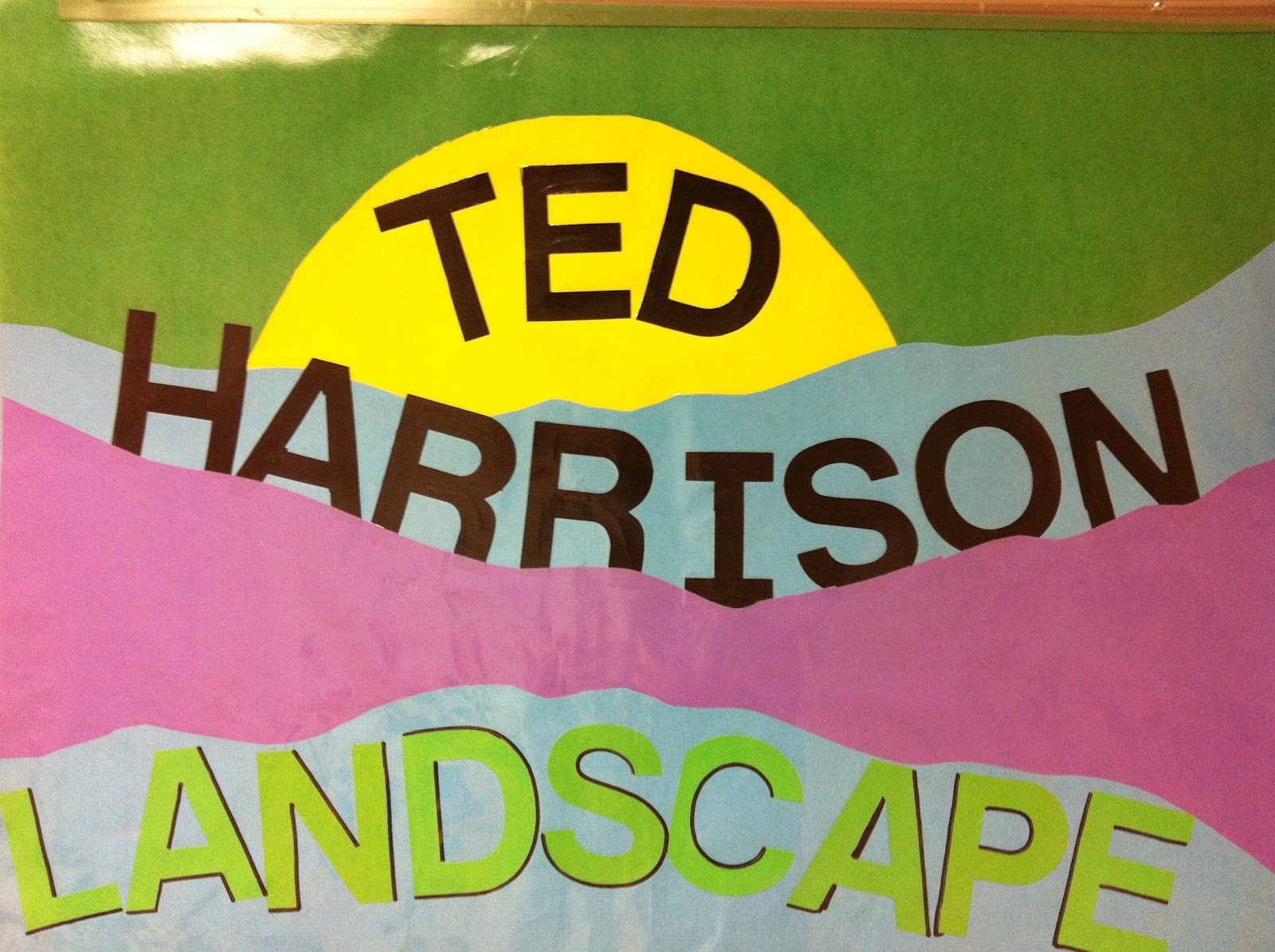 ChumleyScobey Art Room: 3rd Grade: Ted Harrison Landscape with Chalk ...