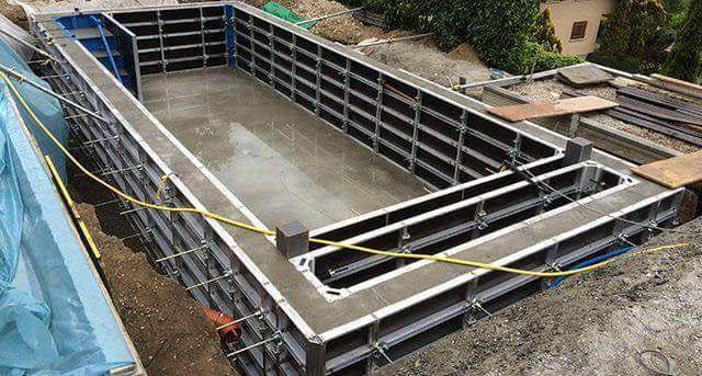 swimming pool and septic tank details