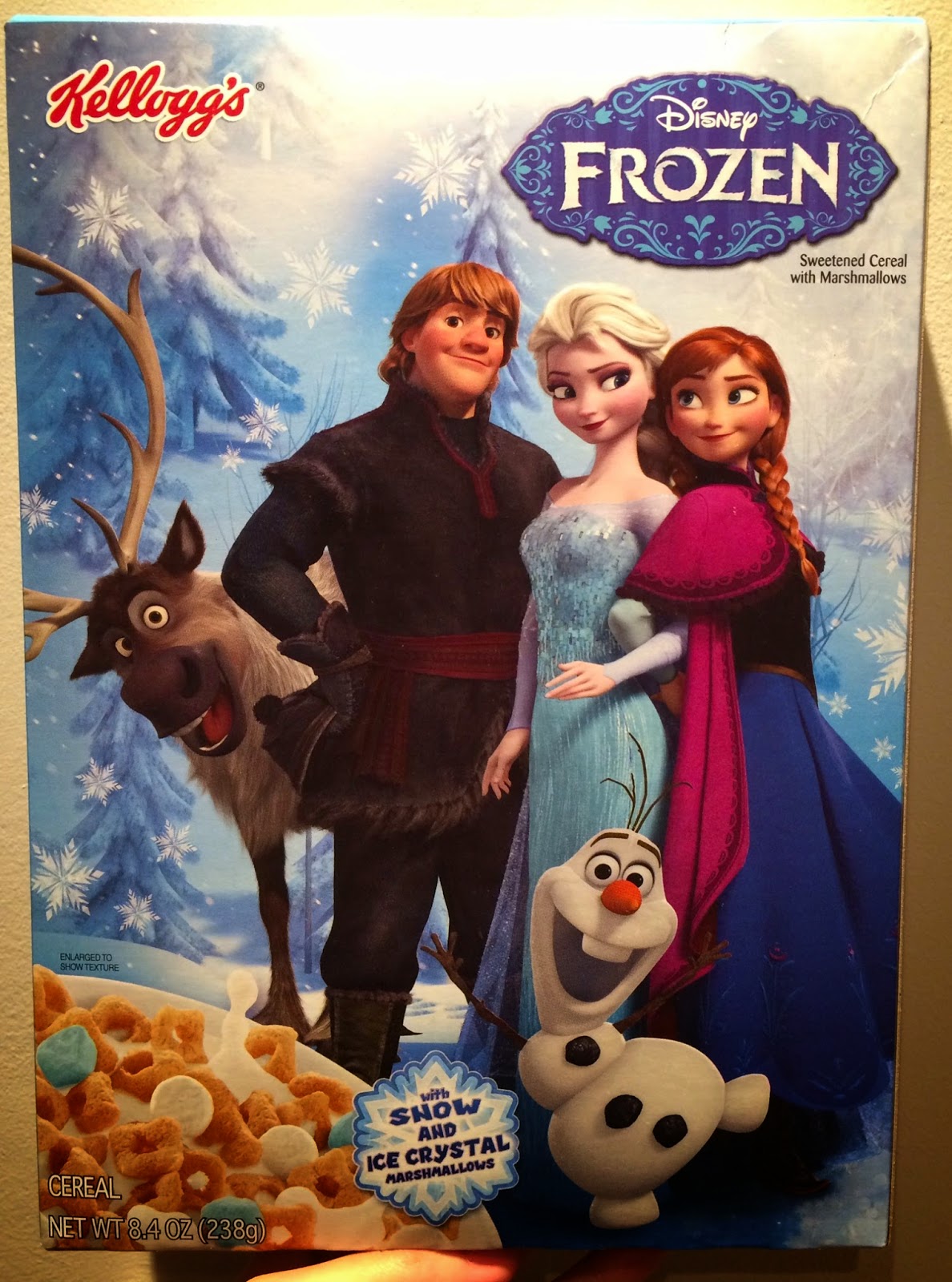 Kellogg's Disney Frozen Cereal / ケロッグのディズニー アナと雪の女王シリアル ~ I'm Made of ...