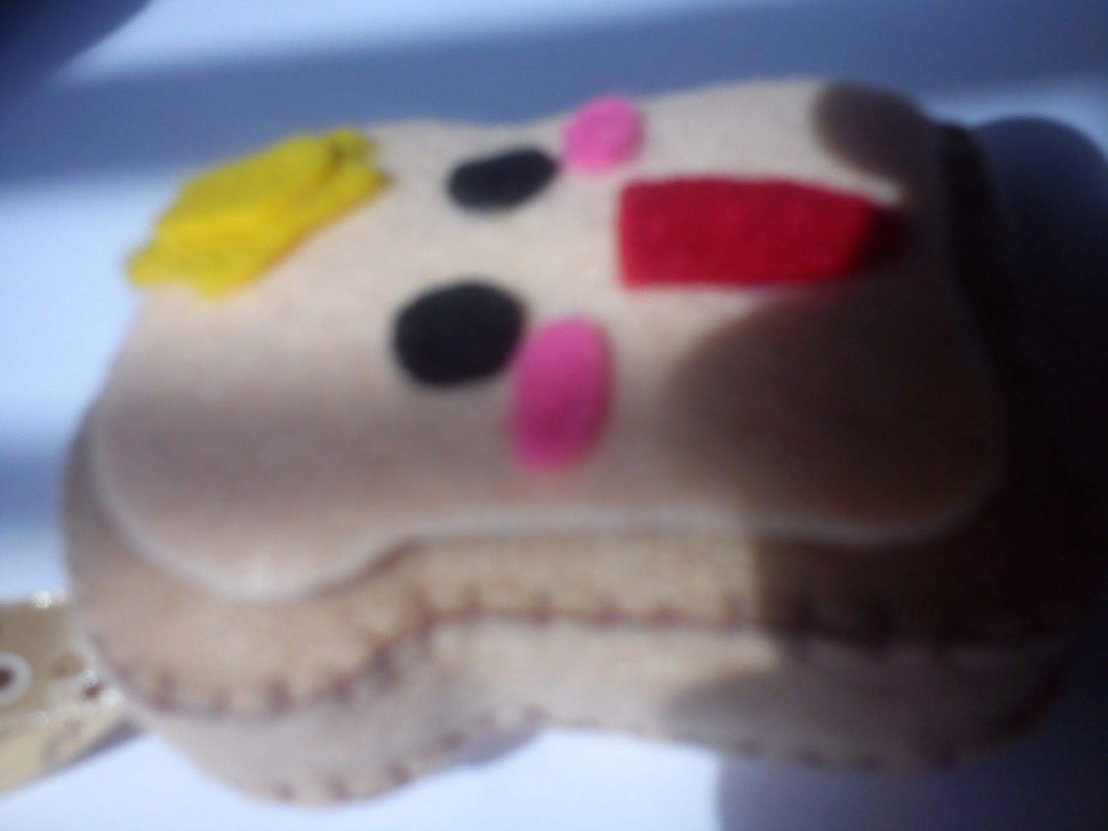 Tutorial Felt Kawaii Toast Bread with Butter Key Chain