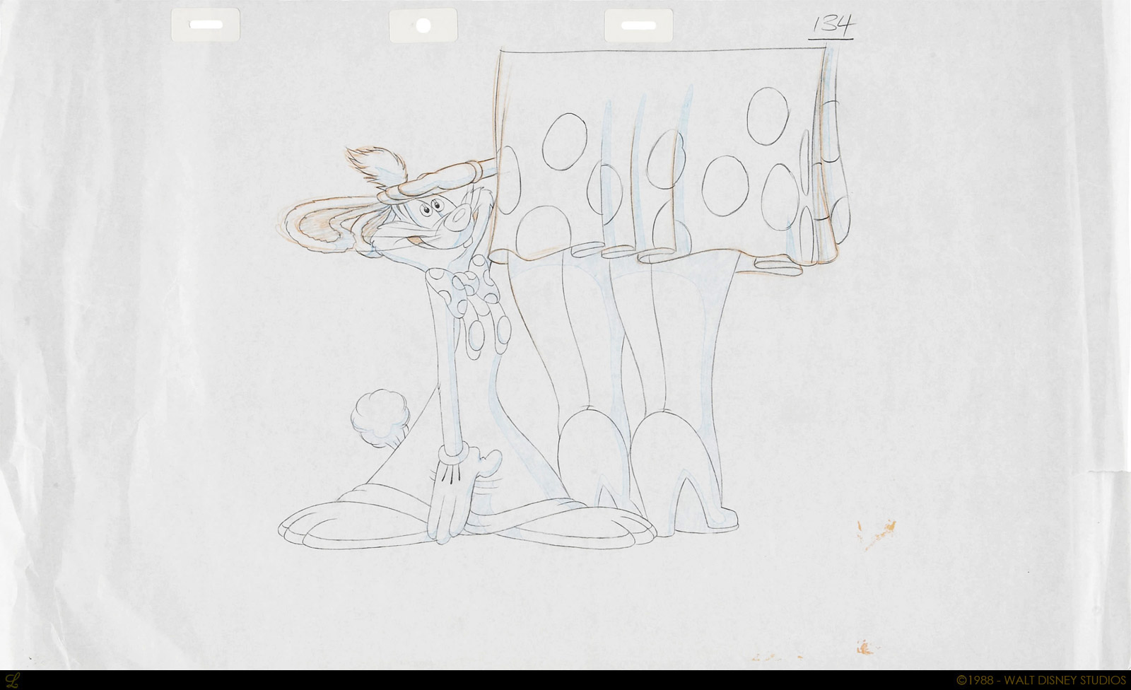 Living Lines Library: Who Framed Roger Rabbit (1988) - Character Design