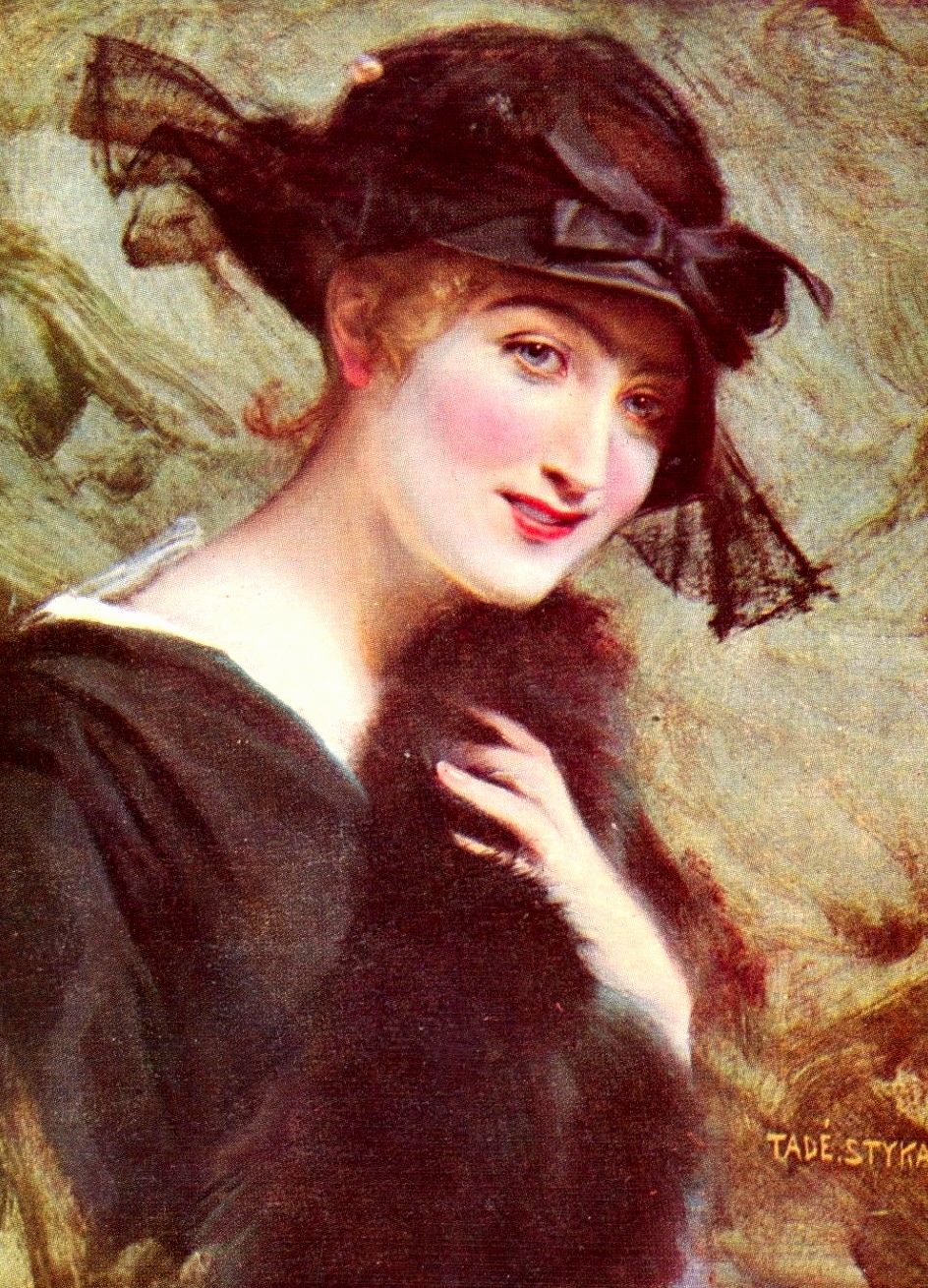 Tadeusz STYKA (1889-1954) | Catherine La Rose ~ The Poet of Painting