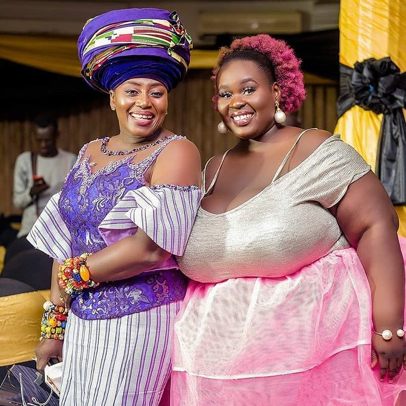 Photo of Akumaa Mama Zimbi and Precious Mensah PM Di Asa